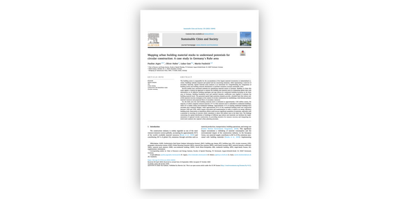 Article: Mapping urban building material stocks to understand ...